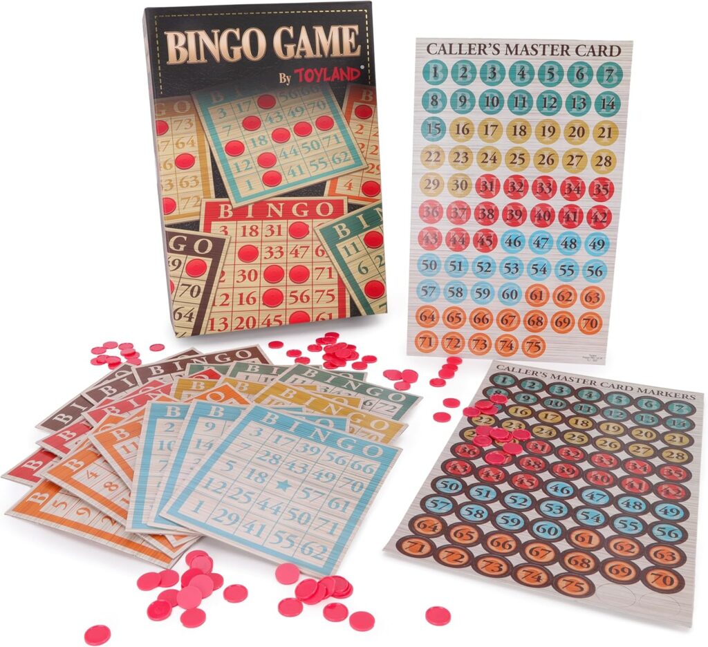 Traditional Family Bingo Game Set – Party Games & Activities – Toyland